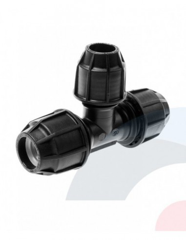 Tee HDPE Compresión