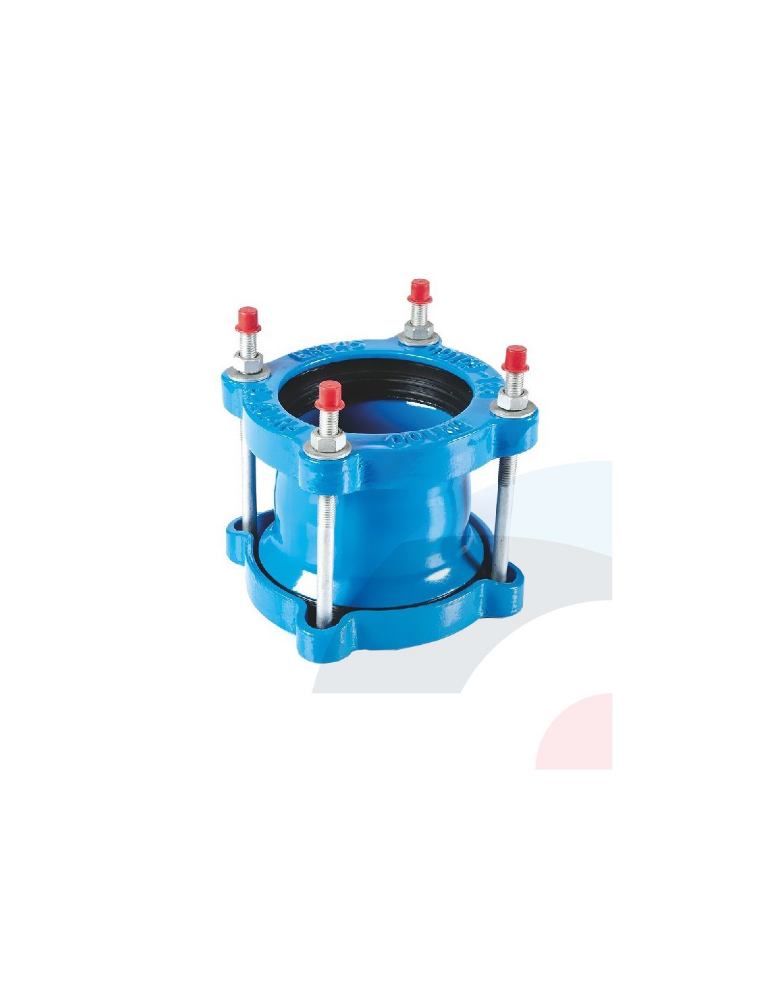 Unión Gibault con Pernos y Gomas